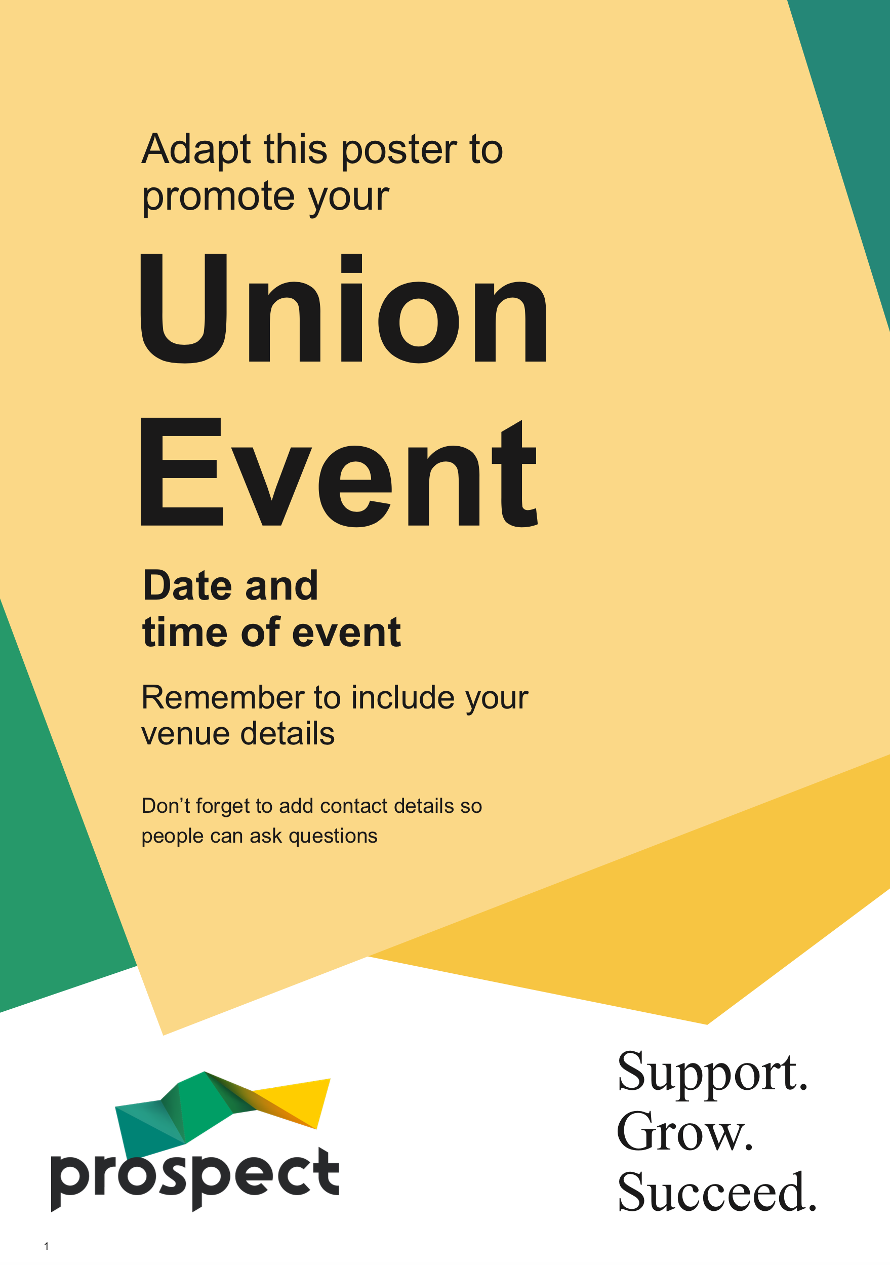 Ambition: branding for a 21st century union | Prospect