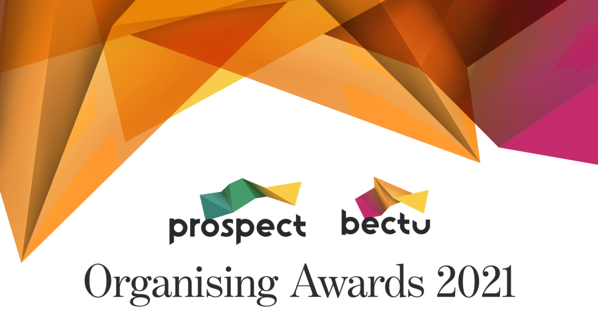 Prospect/Bectu Organising Award Winners 2021 | Bectu