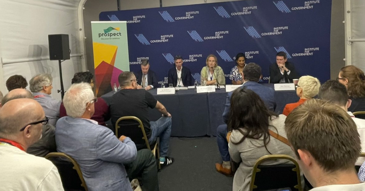 Prospect advocates for members and key industries at Labour conference ...