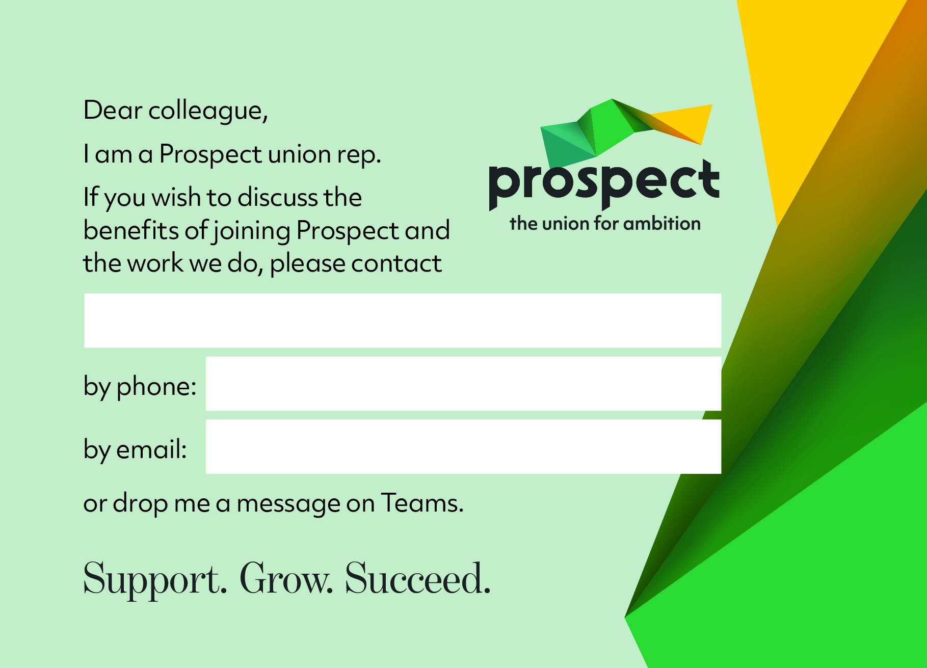 Ambition: branding for a 21st century union | Prospect